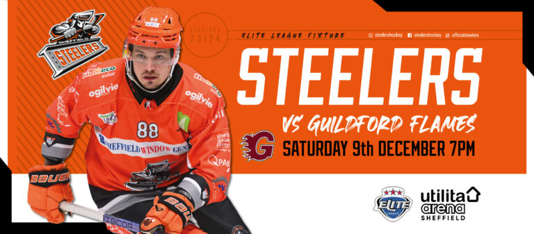 Back Home Next Saturday Vs Guildford Flames – Sheffield Steelers