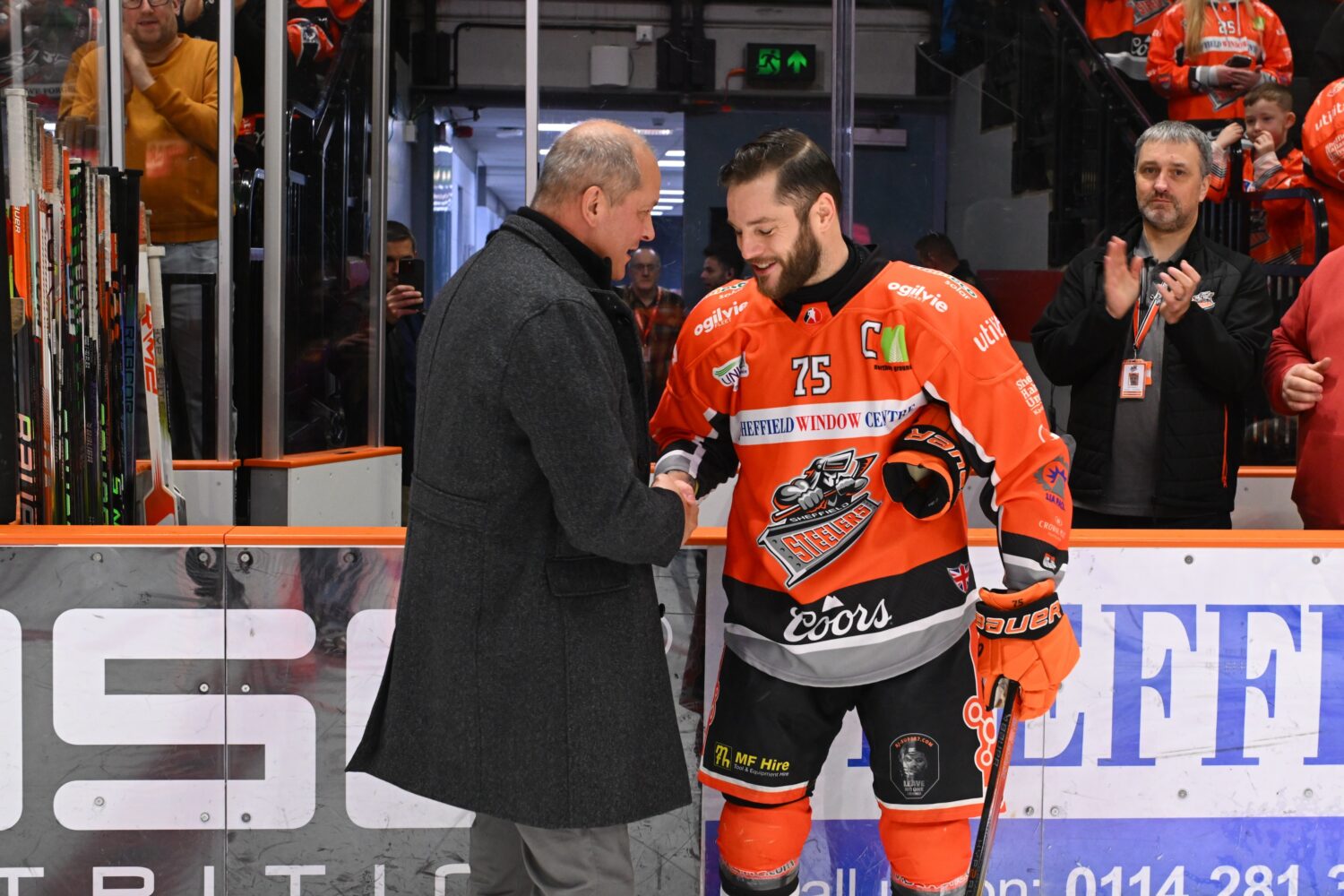 Our Captain(s) Our Hero(s) – Sheffield Steelers