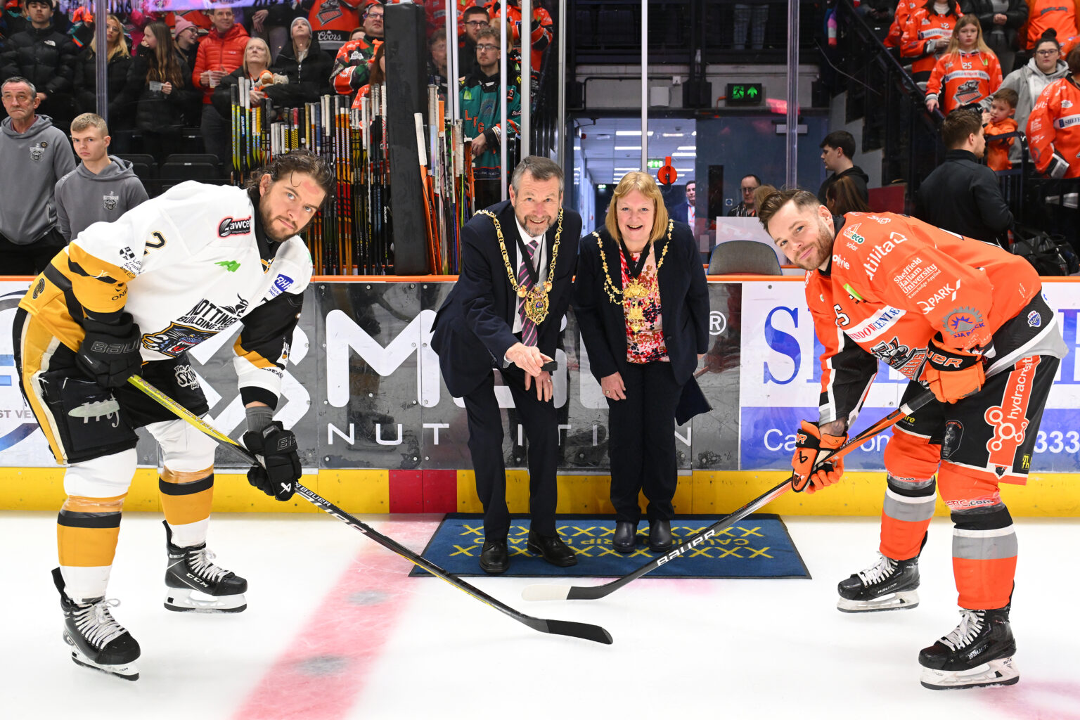 Lord Mayor in Town for Steelers Victory – Sheffield Steelers