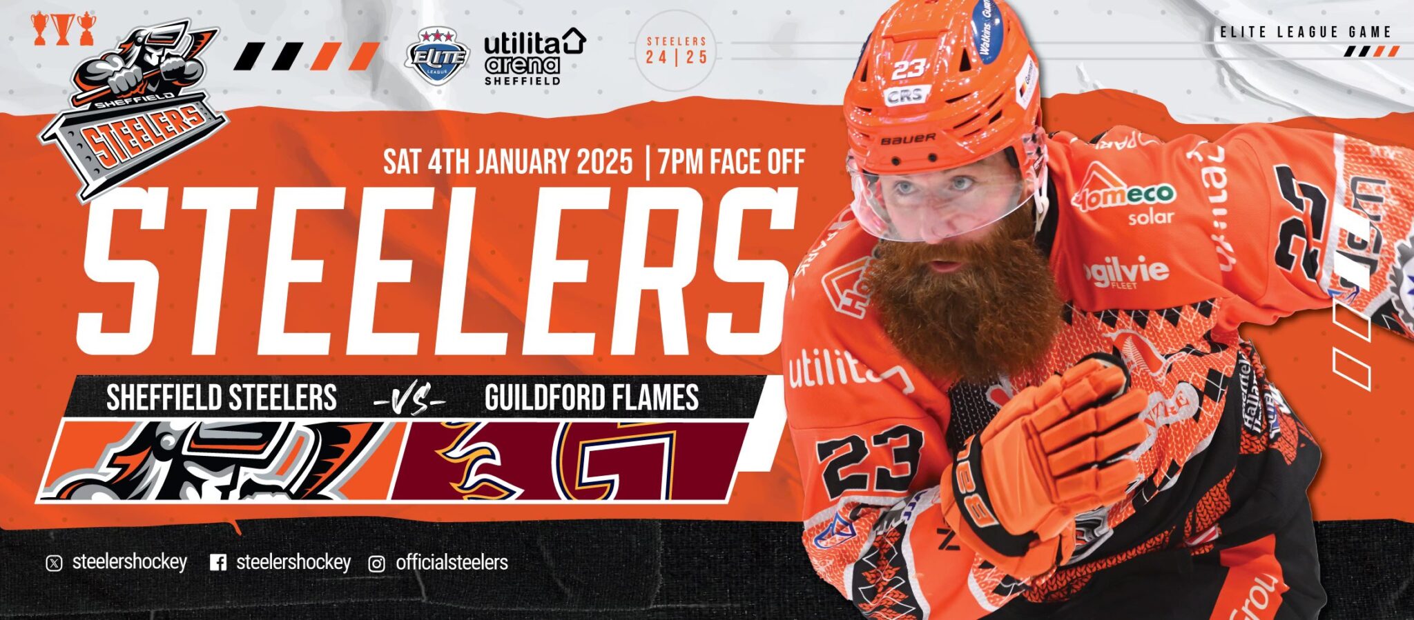 Game Day Saturday Vs Guildford Flames at the Arena at 7.00pm TONIGHT ...