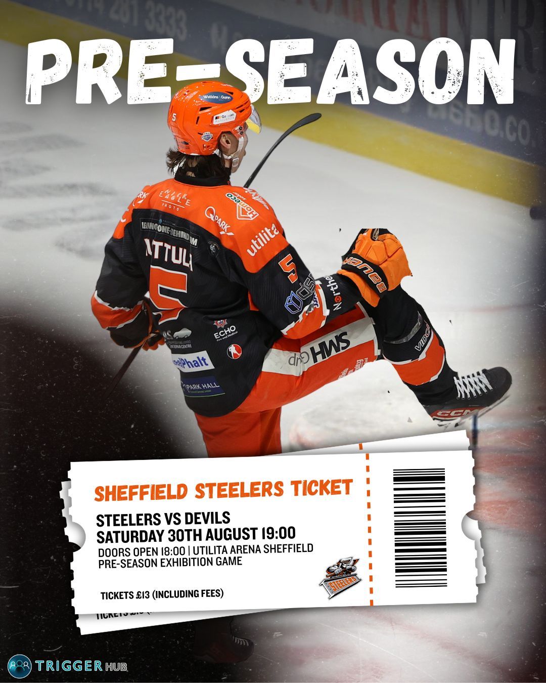 Collect Your Season Ticket Card on Saturday – Sheffield Steelers