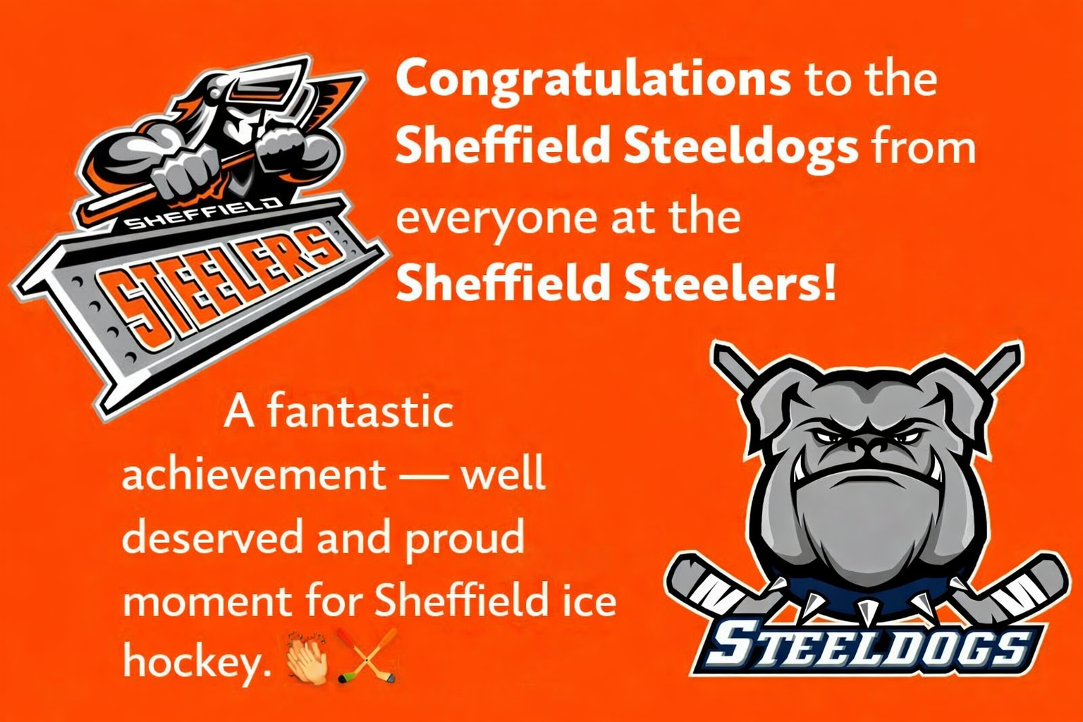 Congratulations to the Steeldogs on Making the Play Off Semi Finals ...